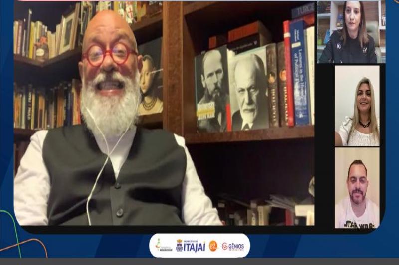 Filósofo Luiz Felipe Pondé palestra sobre a Era da nsiedade para ...